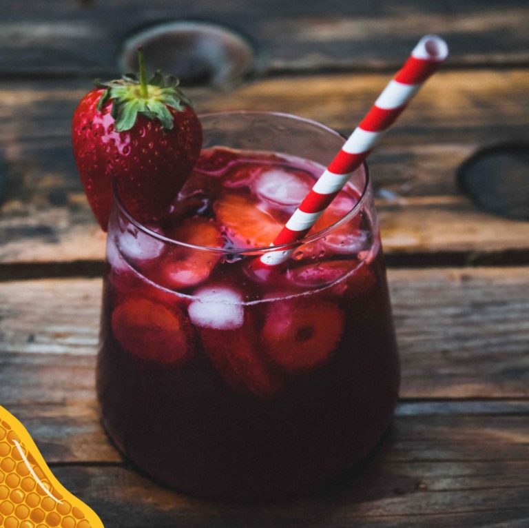 Cocktail sans alcool Le Flamant Rose - Le Meilleur Des Alpes